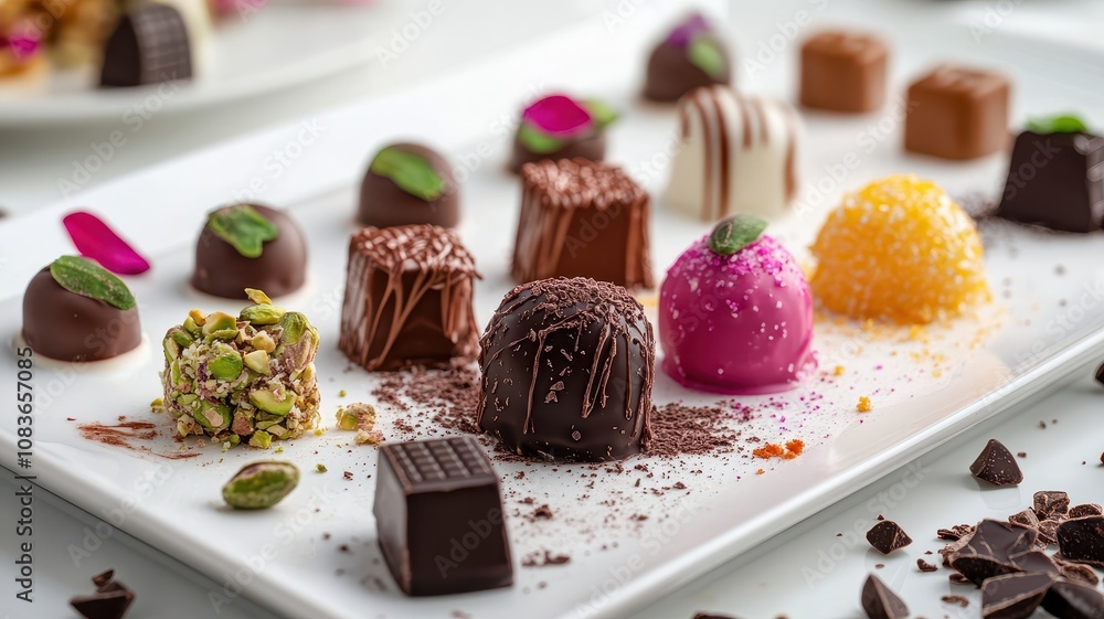 Dubai Chocolate Kunafa Pistachio on white background,Dubai Chocolate ...