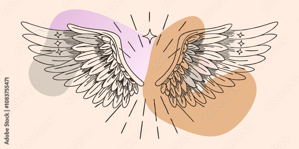 Dancing Light Visualize an angelic figure in midflight its starry wings ...