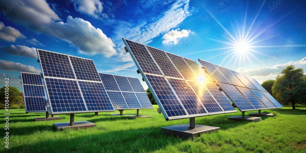 Realistic 3D Visualization of Four Types of Solar Panels ...