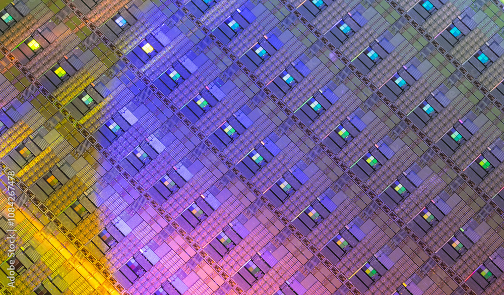 Silicon Wafers and Microcircuits of semiconductor material,used in ...