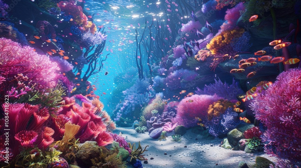 Embark on an exhilarating underwater adventure where shimmering sea ...