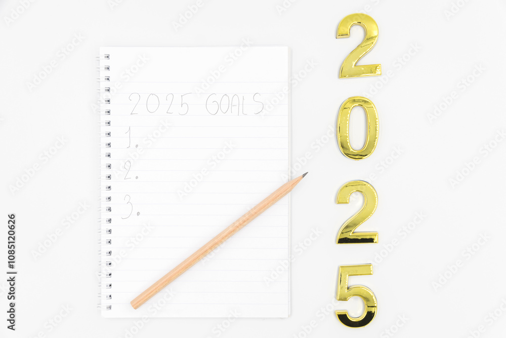 Gold 2025 numerals on a white background. 2025 New Years Eve ...