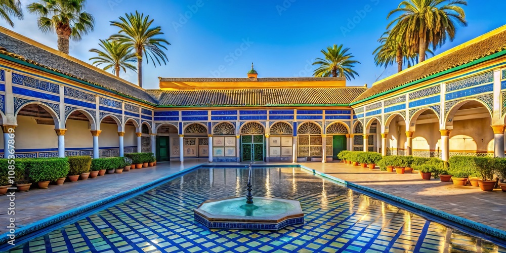 Stunning Architectural Photography of Bahia Palace in Marrakech ...