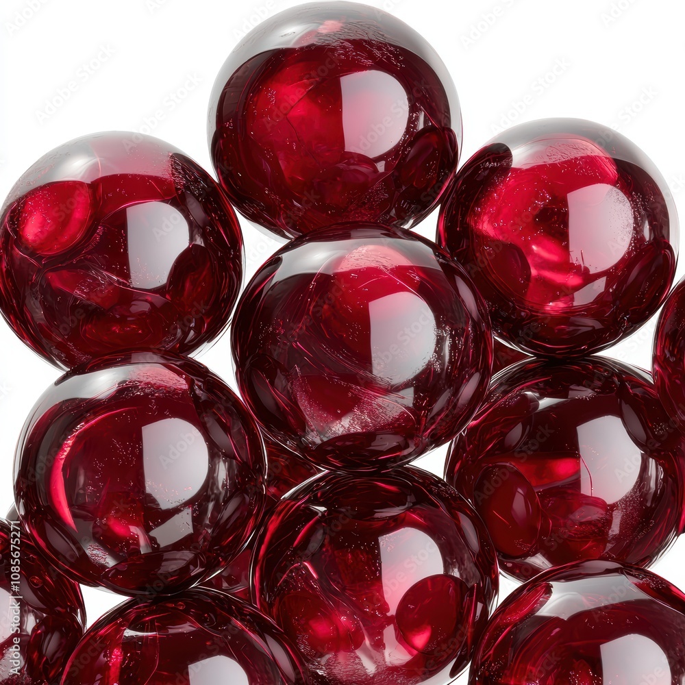 Artistic visualization of red cells under a microscope, highlighting ...
