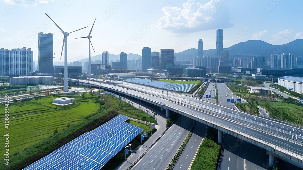 Innovative smart infrastructure leveraging renewable energy sources ...