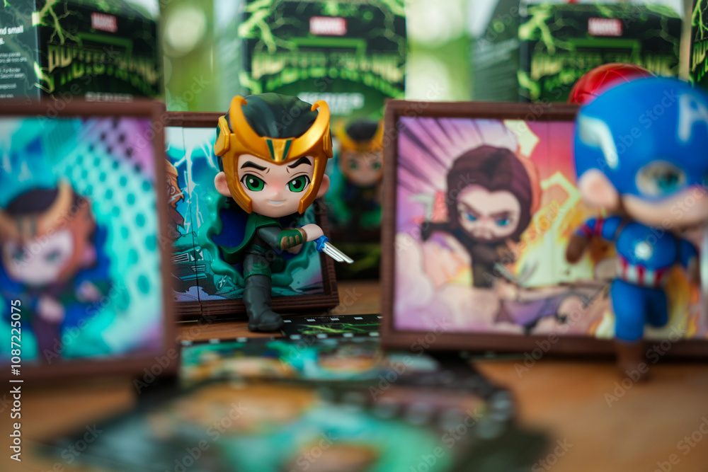 Bangkok, Thailand - November 18, 2024 : Loki, Frame Series Figures from ...