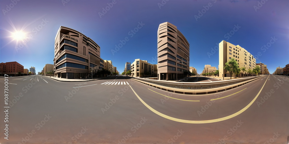 Full 360 degrees seamless spherical panorama HDRI equirectangular ...