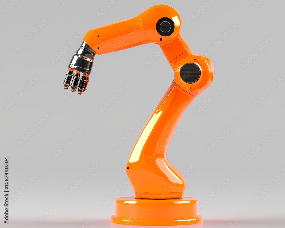 Design a robotic arm for assembly lines that can identify and sort ...