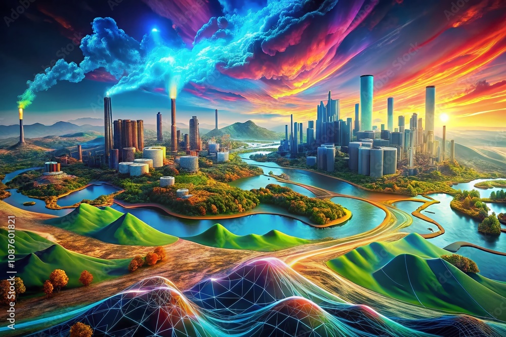 Surreal Representation of GIS in Smart Geography: Transforming Modern ...