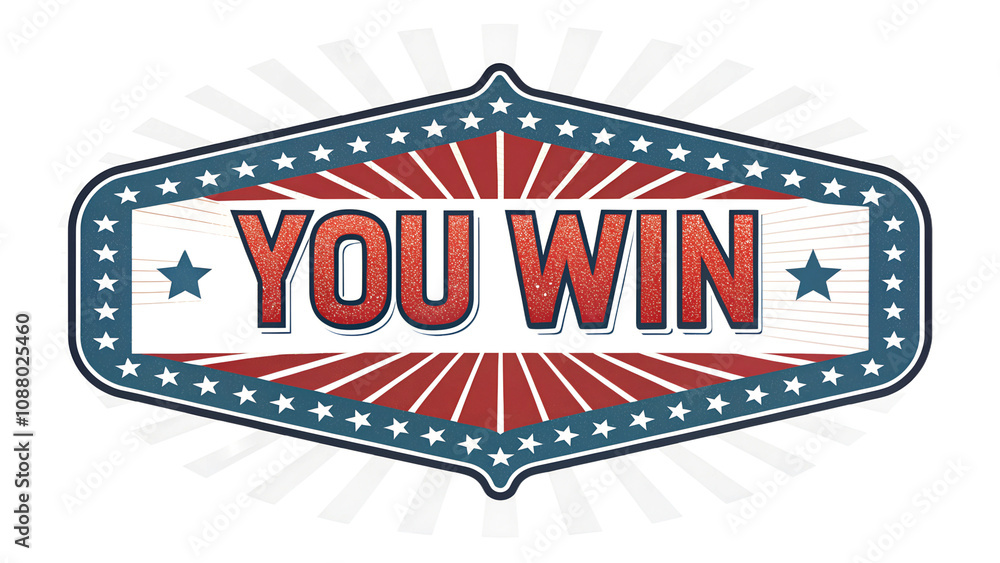 You win logo isolated transparent background Stock Illustration | Adobe ...