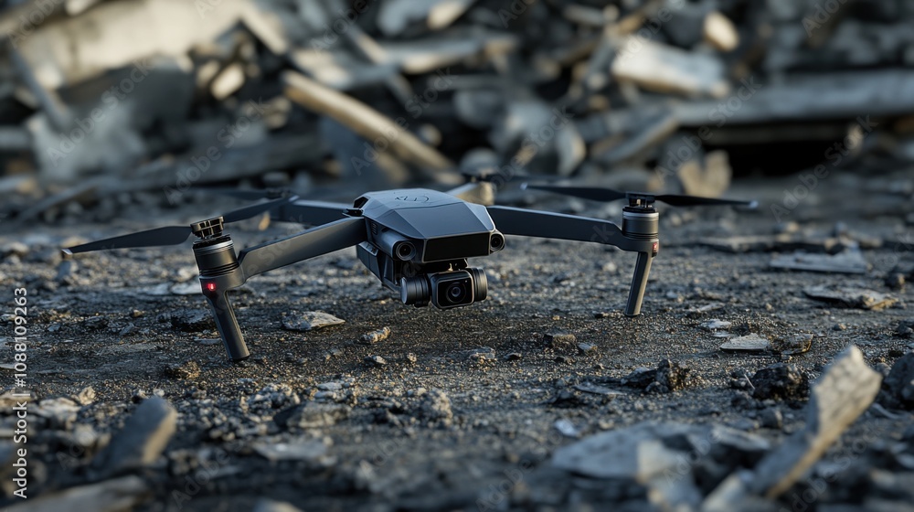 A futuristic AI-driven autonomous drone for disaster damage assessment ...