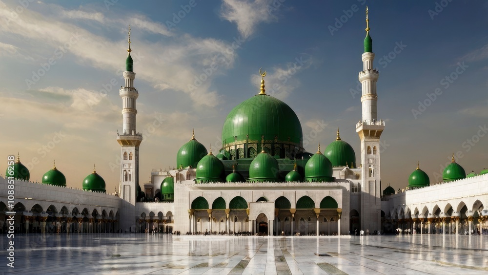 Al Madinah Al Munawwarah Islamic holy place in Saudi Arabia. Al Masjid ...