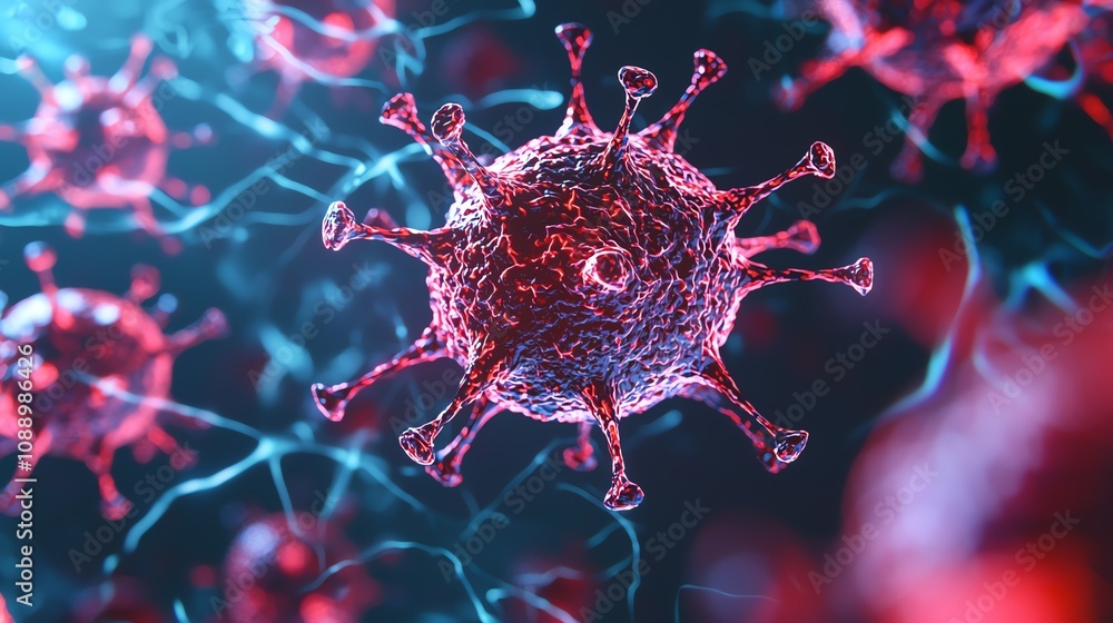 Viral infection spread global health crisis infographic scientific ...
