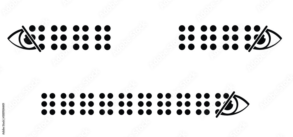 Cartoon read braille books. Blind braille for reading a book. World ...
