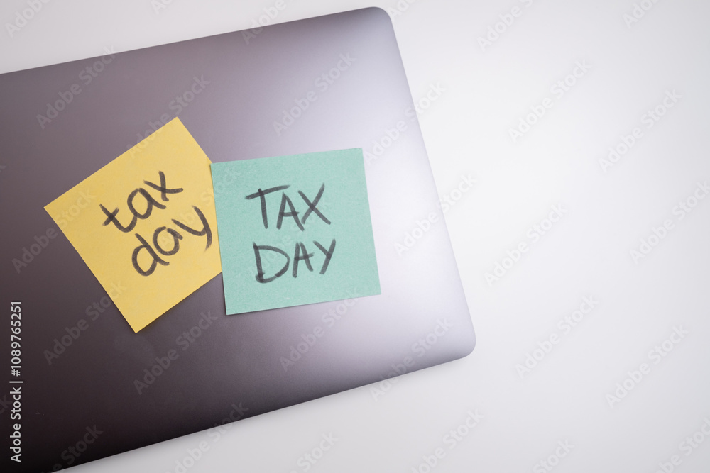 National Tax Day. Federal tax filing deadline in the United States. Day ...