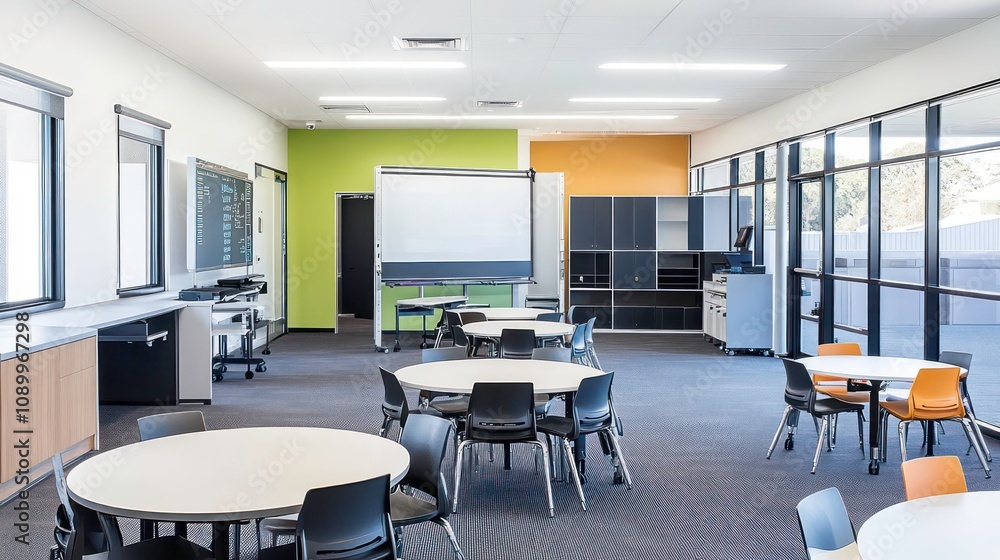 Flexible Learning Space, An adaptable classroom environment with ...