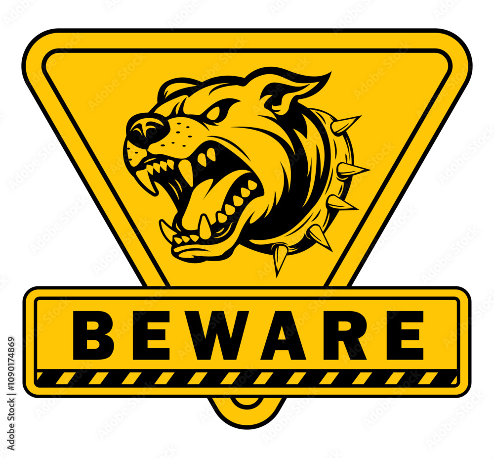 beware of dog do not enter printable sign poster plaque at home ...