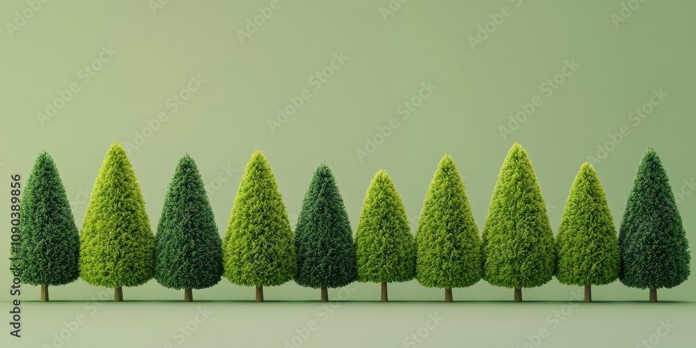 net zero concept. Digital forest with CO2 absorption metrics, virtual ...