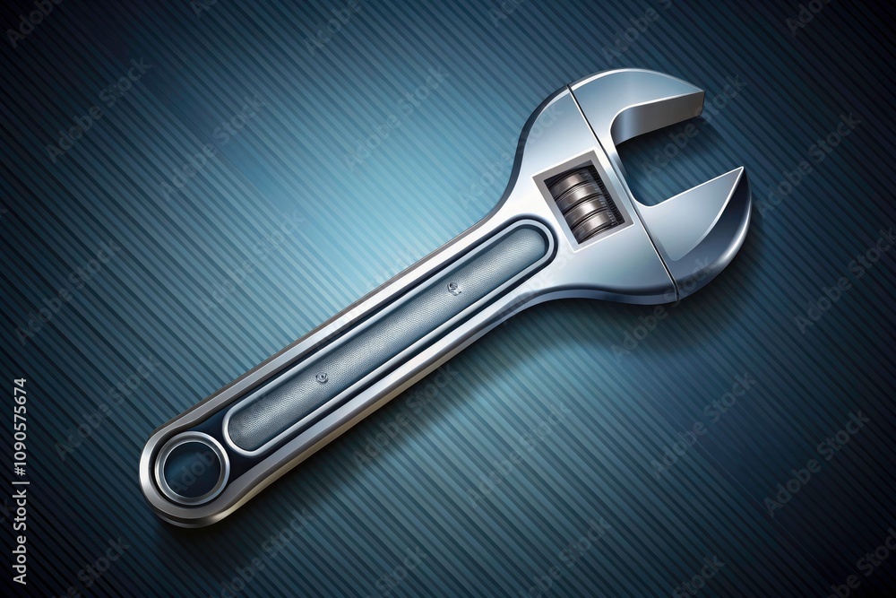 Professional Mechanic Wrench Icon for UI Design - High-Quality Spanner ...