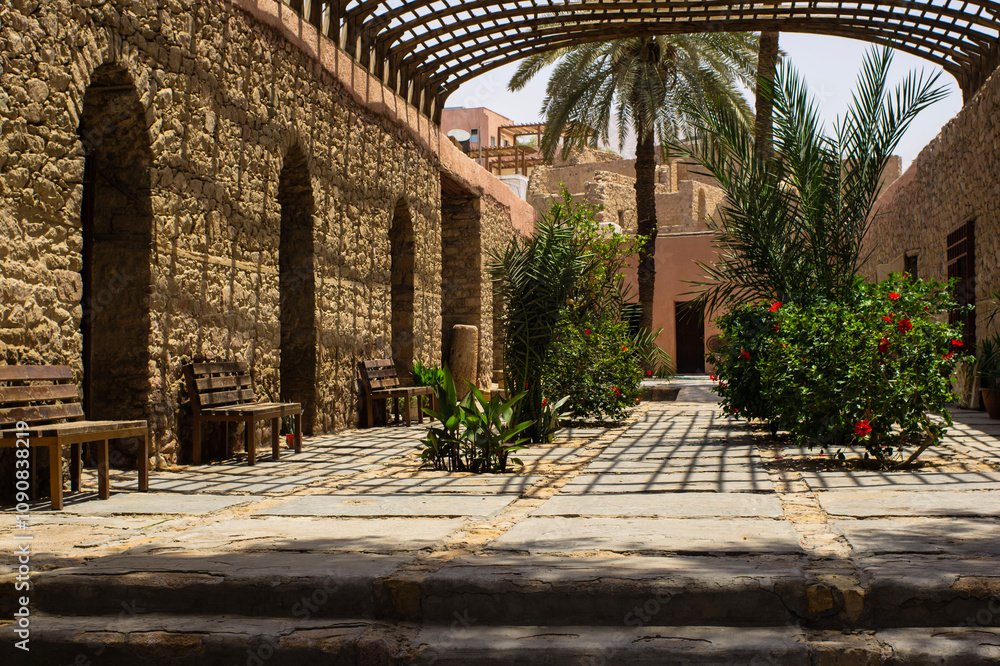 Mamluk-Ottoman fortified caravanserai or military citadel was founded ...