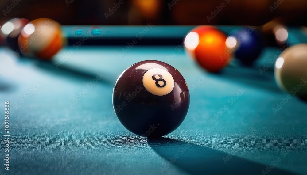 Focus on the 8-Ball. Detailed Perspective of Pool Table Dynamics ...