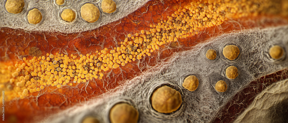 Microscopic Root Hair Cell Cross Section: Mitochondria, Nutrient ...