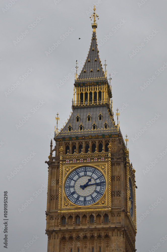 Big Ben clock, Elizabeth Tower, Landmark of London, UK. One of the most ...