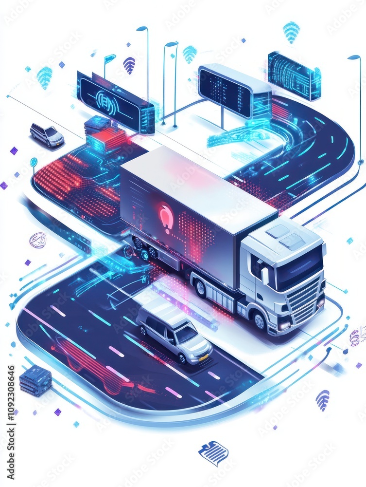 Smart traffic management, Internet of Things. Intelligent transportation system, autonomous ...