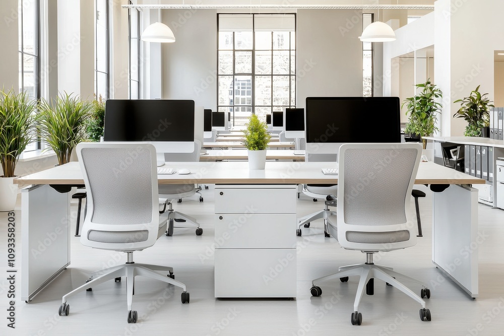 Transforming workspaces modern open-plan office layouts urban ...
