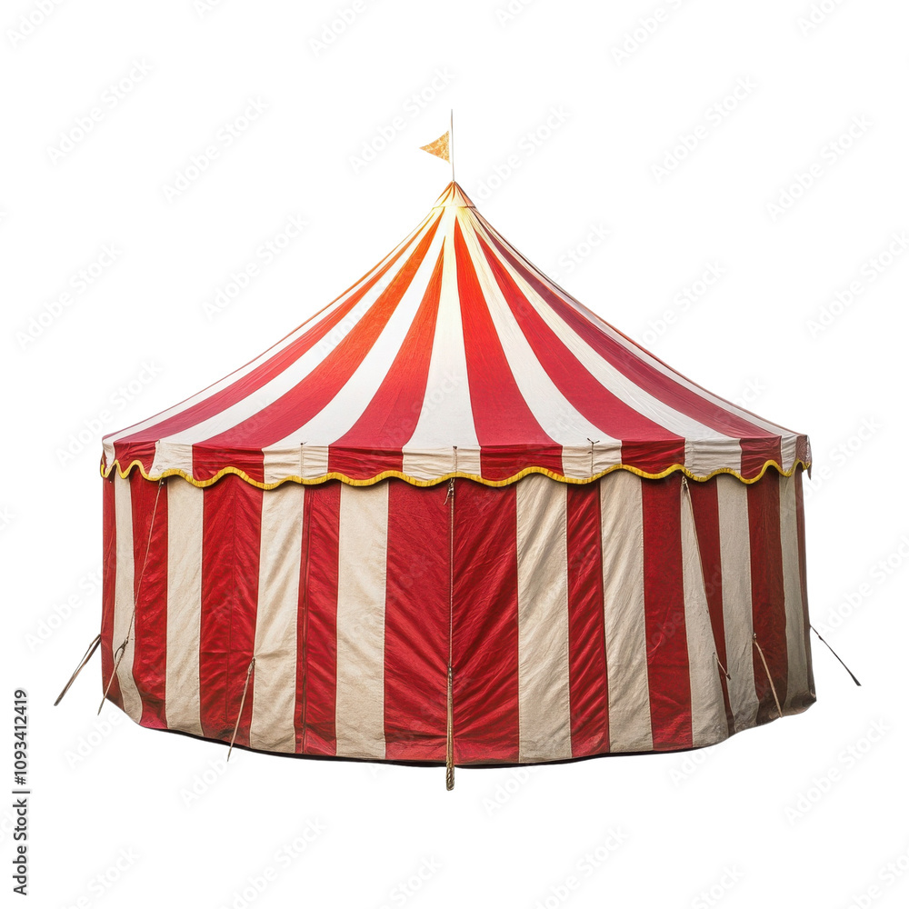 Beautiful circus tent isolated on transparent background (2) Stock ...