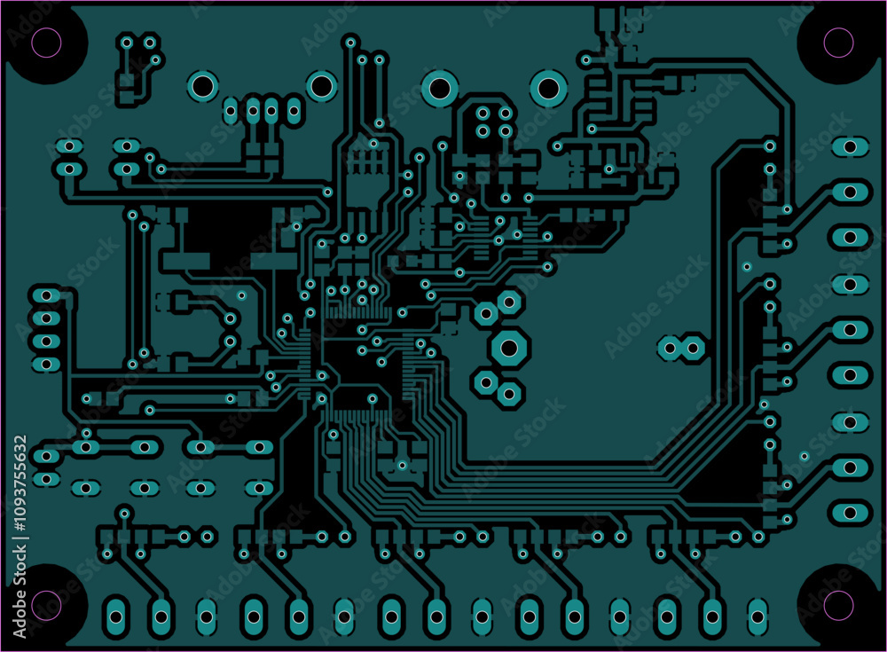 Tracing conductors of printed circuit board of electronic device ...