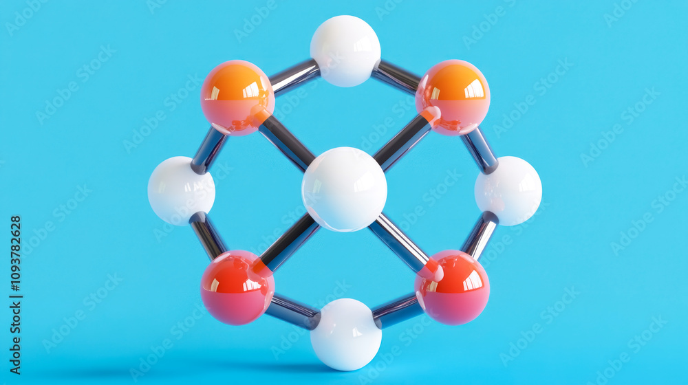 Exploring the vibrant structure of THC molecule in a detailed school ...
