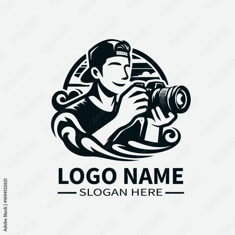 Professional Vlogger Logo Design, YouTube Channel Logo, Content Creator ...