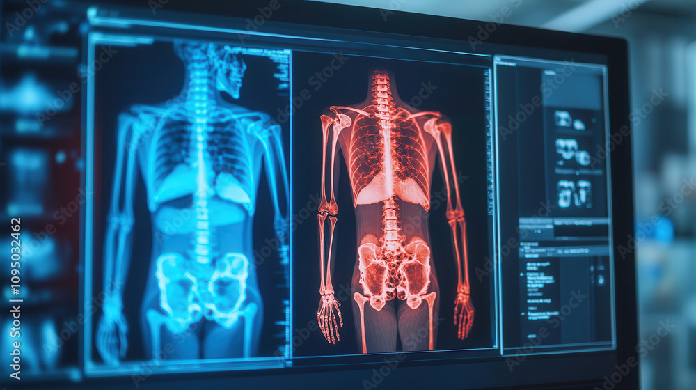 Artificial intelligence in medical detection. X ray images of human ...