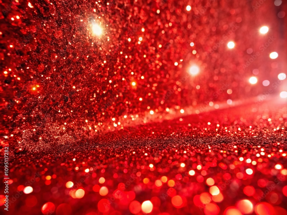 Stunning Red Sparkle Glitter Abstract Background in Architectural ...