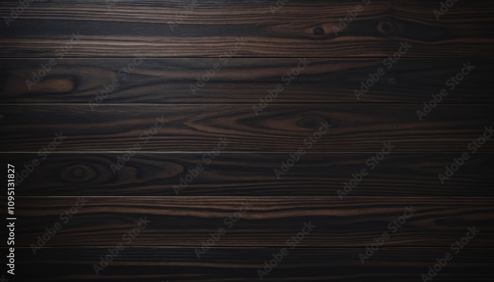 Beautiful ebony wood surface showcasing deep tones and fine grain ...