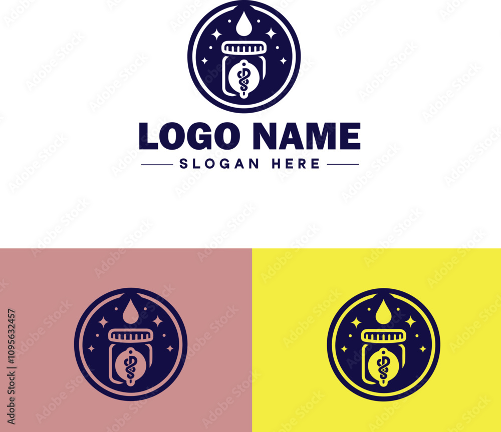 Stock-Vektorgrafik „Pharmaceutical Company icon Drug manufacturer ...