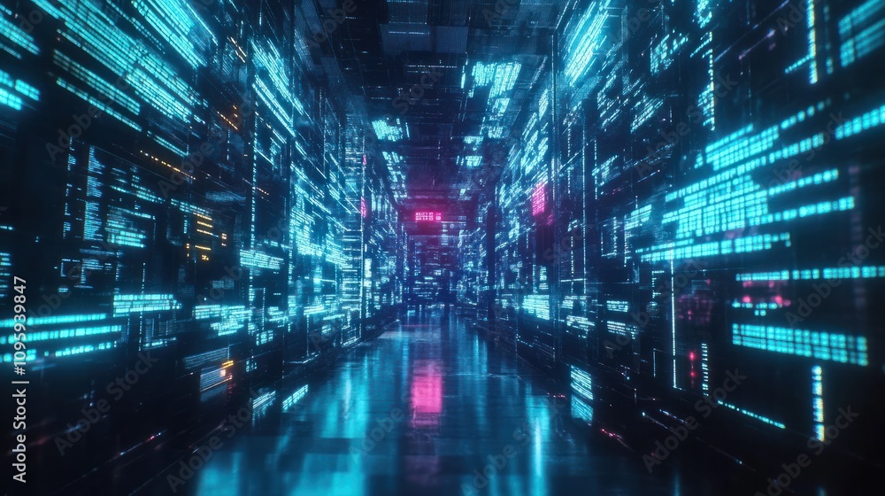 Big data artificial intelligence machine learning neural network flow ...