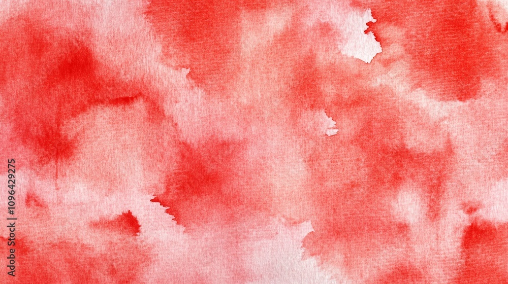 Red paint textured background with rich, brushstroke details, creating ...