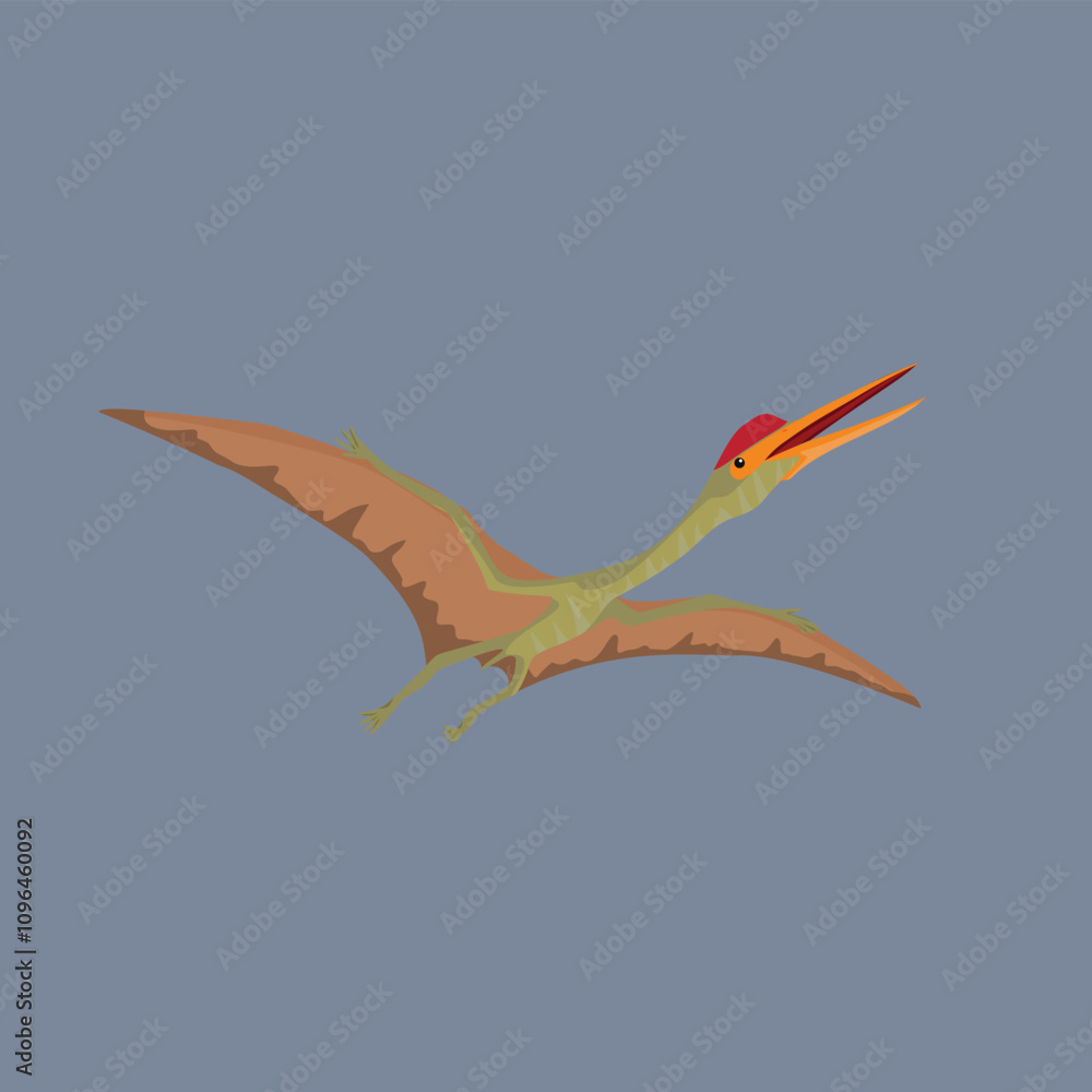 Quetzalcoatlus Dinosaur Carnivore Giant pterosaur, hunts fish and small ...