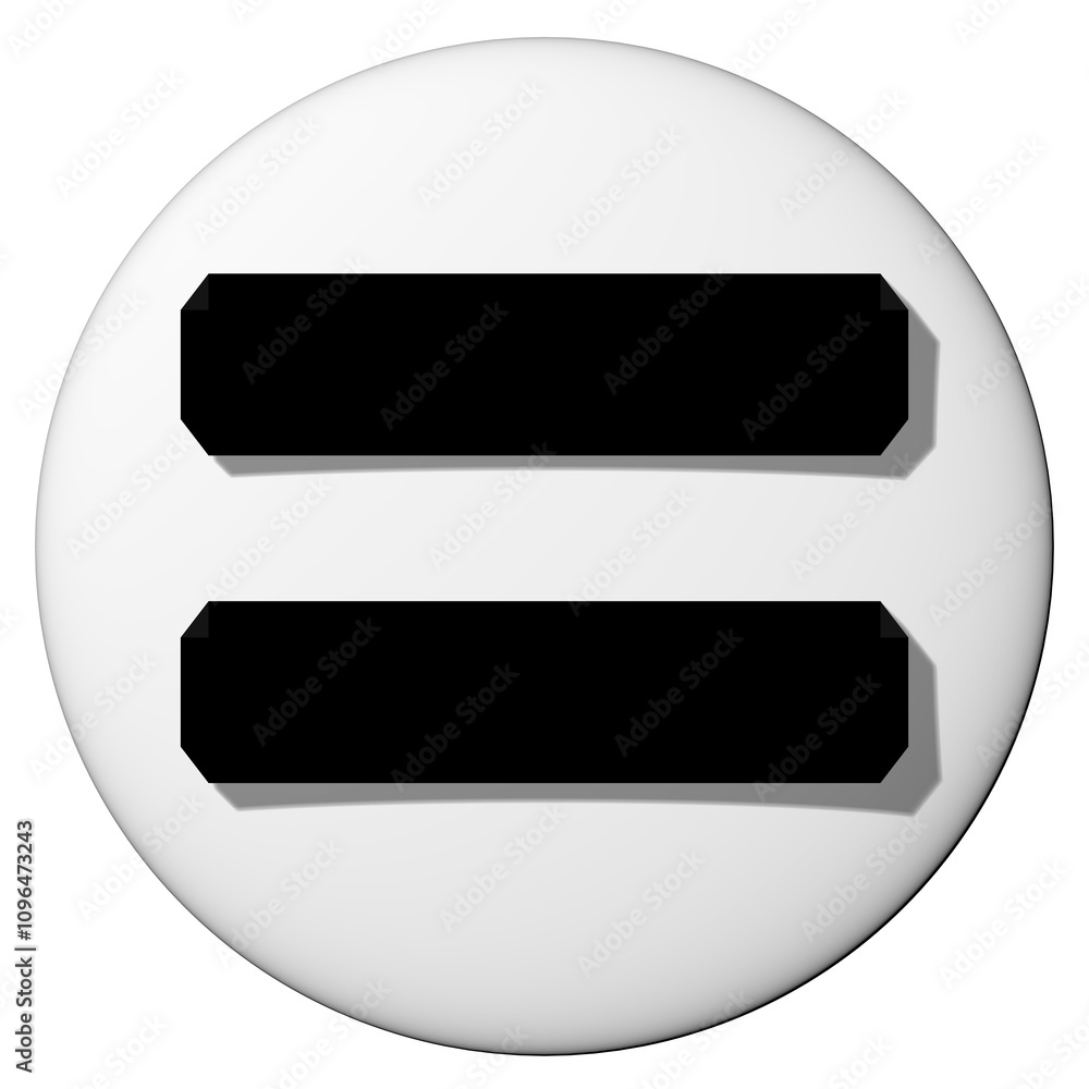 Ilustración de Stock Gambar ini menunjukkan sebuah lingkaran putih ...