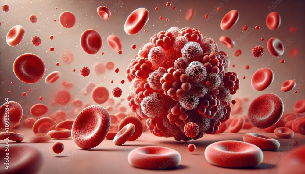 Exploration of red blood cells a microscopic view of biological ...