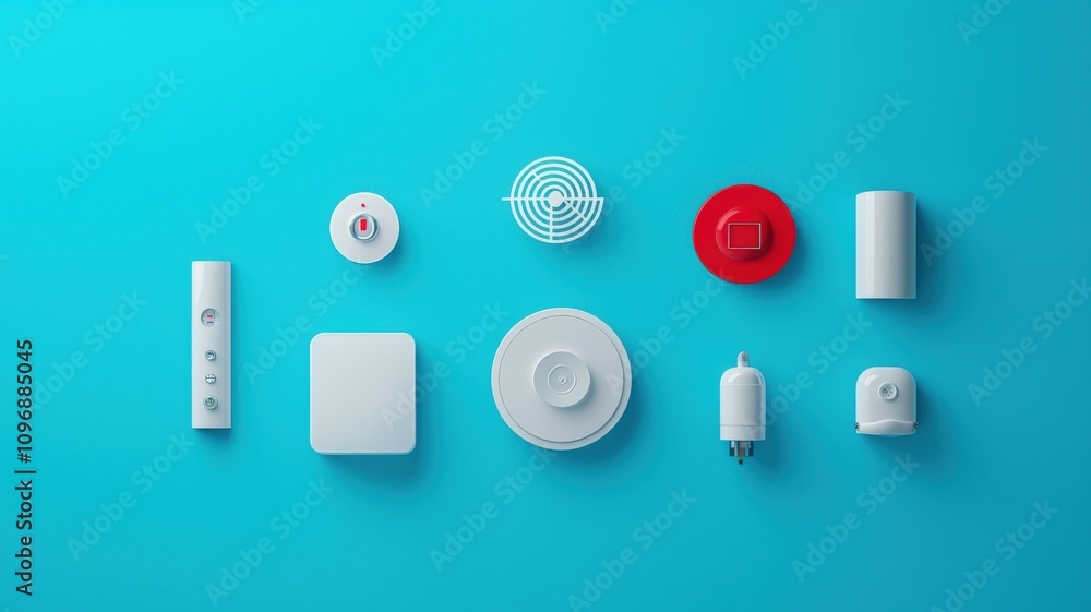 Fire alarm system concept. Technological evolution of fire alarms ...