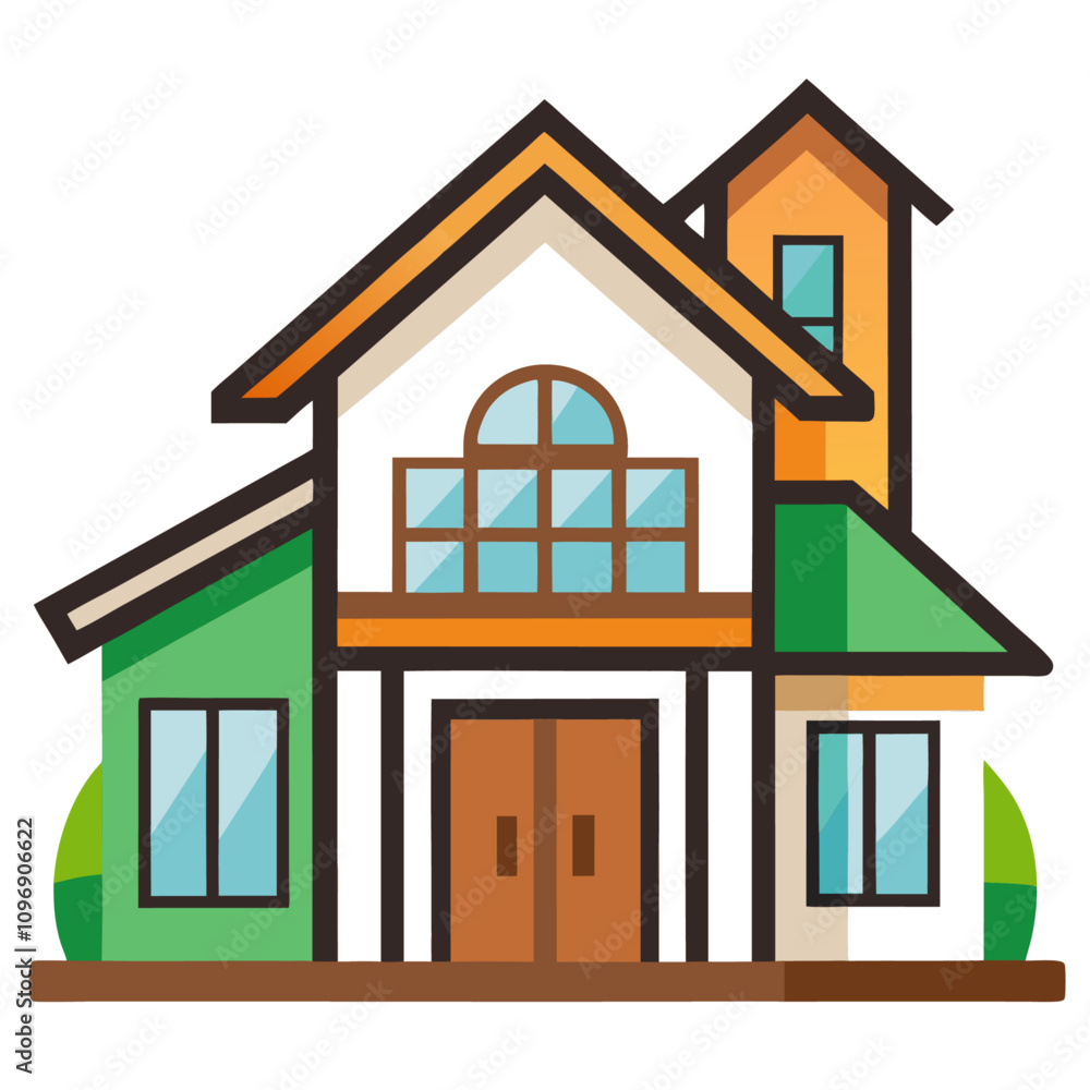 architect house clipart cartoon Illustration drawing Stock Vector ...