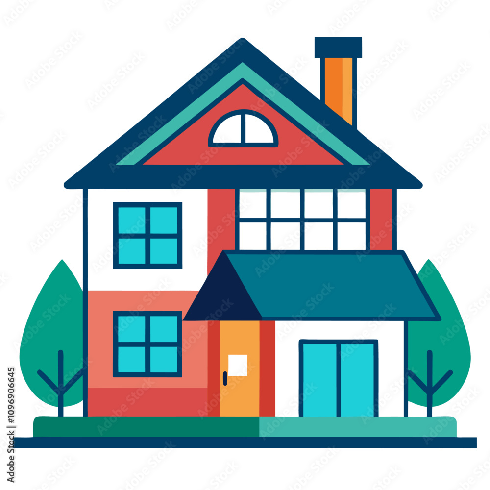 architect house clipart cartoon Illustration drawing Stock Vector ...