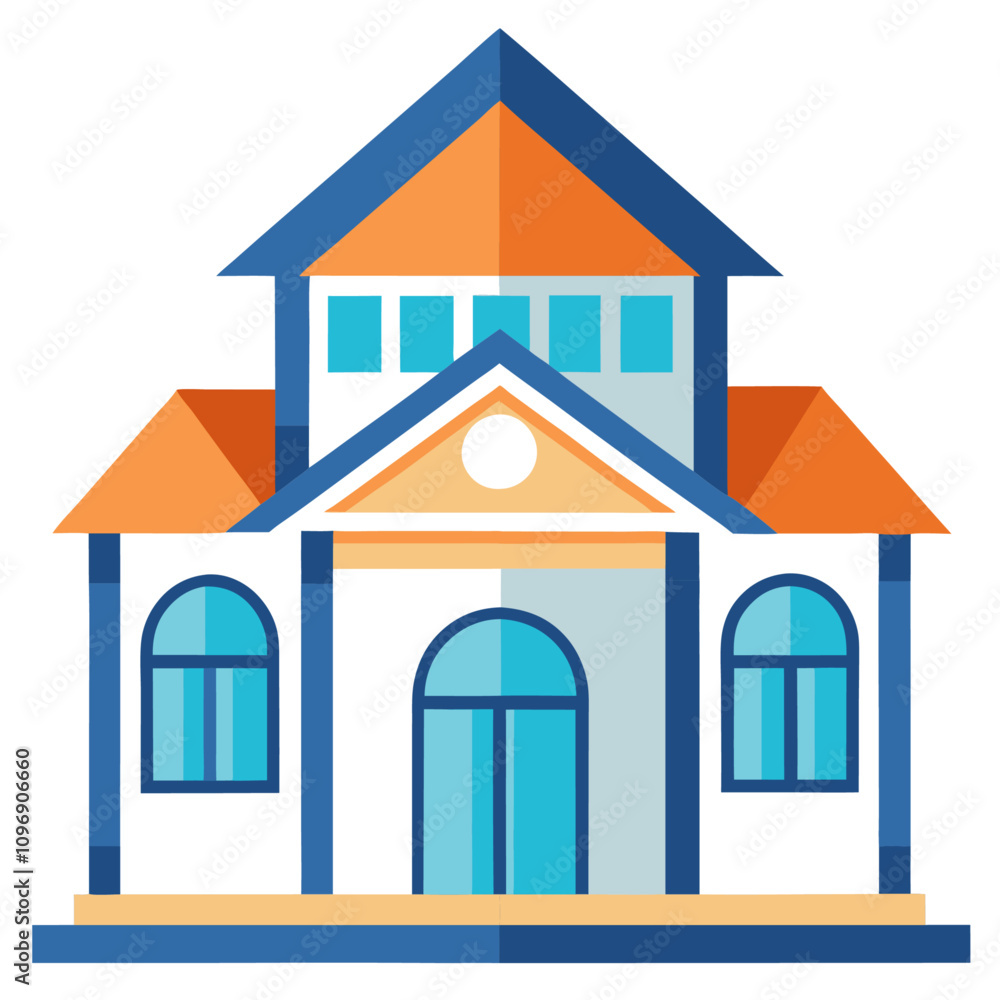 architect house clipart cartoon Illustration drawing Stock Vector ...