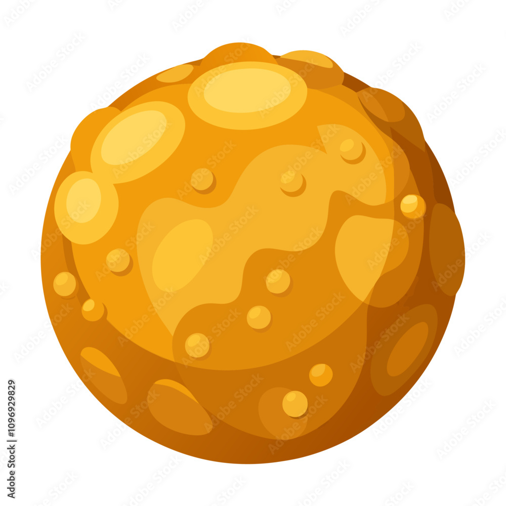 besan ladoo clipart cartoon Illustration drawing Stock Vector | Adobe Stock