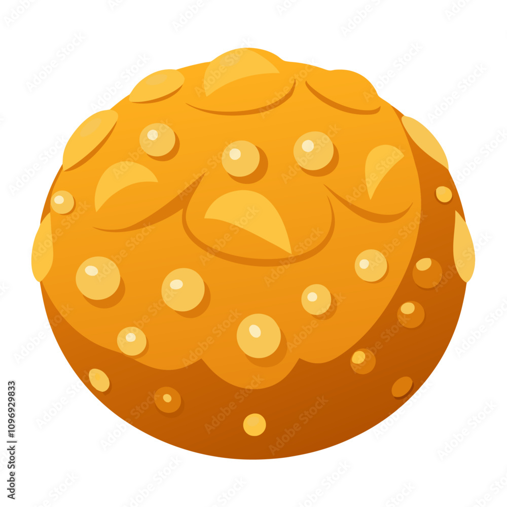 besan ladoo clipart cartoon Illustration drawing Stock Vector | Adobe Stock