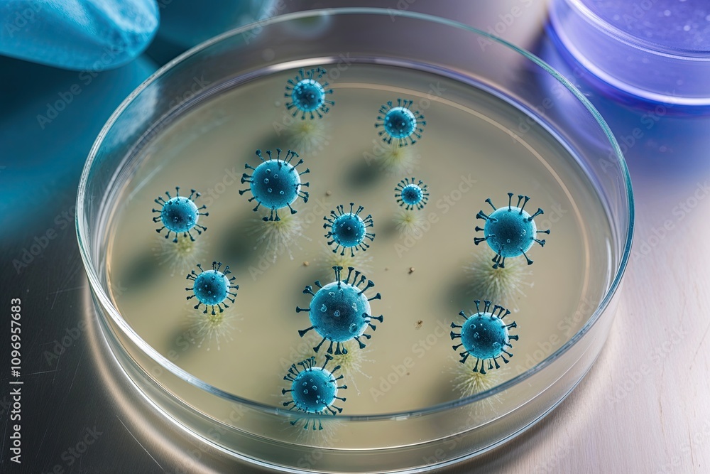 Detailed Observation of Laboratory Cultivated Bacteria and Viruses in ...