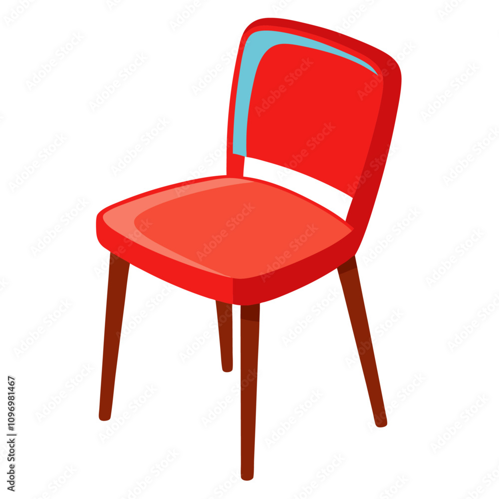 chair clipart cartoon Illustration drawing Stock Vector | Adobe Stock